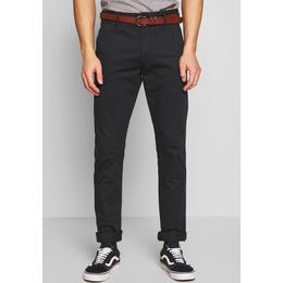 INDICODE Herren Stoffhose "Gower", schwarz, Gr. 30, unifarben, Web, Obermaterial: 98% Baumwolle, 2% Elasthan, Hosen, Baumwollmischung, regular fit