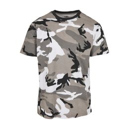 Brandit Herren Kurzarmshirt "Brandit Herren Brandit Premium Shirt", grau, Gr. S, unifarben, 100% Baumwolle, Shirts