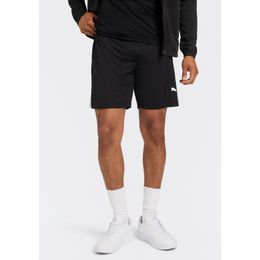 Puma Herren Trainingsshorts "TEAMLIGA26 SHORTS", schwarz, Gr. XL, unifarben, Interlock, Obermaterial: 100% Polyester, Hosen, mit DryCELL-Technologie,