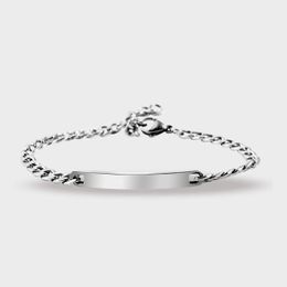 Adelia&acute;s ADELIA ́S Damen Armband "Armband &ndash; Panzerarmband aus Edelstahl 16+5 cm", 21cm, Edelstahl, silber, Edelstahl, Armb&auml;nder, Zum Verschenken &ndash; passend f&uuml;r