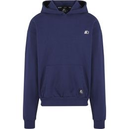 Herren Kapuzensweatshirt "Starter Black Label Herren Starter Essential Oversize Hoody", blau, Gr. M, STARTER Black Label, 100% Baumwolle, Sweatshirts