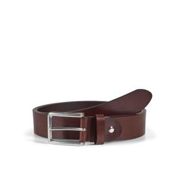 Howard London G&uuml;rtel 'Leather Belt Roger Dark Brown' Herren Gr&ouml;&szlig;e 85 dunkelbraun