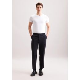 Seidensticker Herren Chinohosegrau, Gr. 52, unifarben, 97% Baumwolle, 3% Elasthan, Hosen