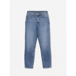 V&eacute;ro Moda VERO MODA Damen Mom-Jeans "VMNICKIE HR MOM JEANS BLUE MIX NOOS"medium blau denim detail:ra3086, Gr. 26, unifarben, Denim/Jeans, Obermaterial: 99%