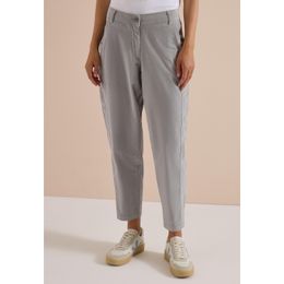 Cecil Damen Cordhosecorduroy grau, Gr. 27, unifarben, Web, 98% Baumwolle, 2% Elasthan, Hosen, in Cord-Optik