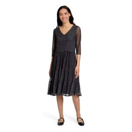 Vera Mont Damen Sommerkleid "Damen mit Stufen", gr&uuml;n, Gr. 36, Mesh, Obermaterial: 95% Polyester, 5% Elasthan. Futter: 100% Polyester, Kleider