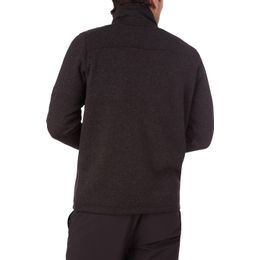 McKINLEY Herren Fleecejacke "HE.-UNTERJACKE RUBIN III M"melange, schwarz night, Gr. M, unifarben, Fleece, Obermaterial: 100% Polyester, Jacken,