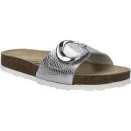 Josef Seibel Damen Sandale "Hermine 14, silber", Gr. 41, silber, Obermaterial: 100% Rindsleder Leather cow., Schuhe