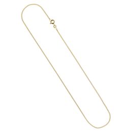 Jobo Damen Goldkette "Panzerkette 1,3 mm", 36cm, Gelbgold 333, gold, Gelbgold 333, Halsketten, 8 Karat 333 Gold