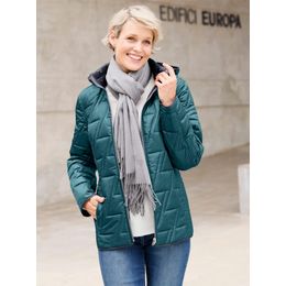 Classic Basics Damen Wendejacke, blau, Gr. 38, unifarben, 100% Polyester, Jacken