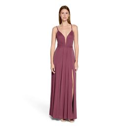 Vera Mont Damen Abendkleid "Damen mit Lurexfaden", lila, festlich, Gr. 38, Obermaterial: 92% Polyamid, 5% Polyester, 3% Elasthan. Besatz: 100%