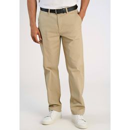 LINDBERGH Herren Chinos "Chinos Relaxed Loose Fit", beige, Gr. 36, unifarben, Obermaterial: 98% Baumwolle, 2% Elasthan, Hosen