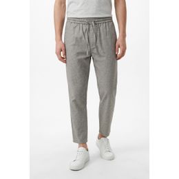 Only & Sons ONLY & SONS Herren Schlupfhose "ONSLINUS CROP 0007 COT LIN PNT NOOS"bungee cord detail:two tone (wei&szlig;), Gr. S, unifarben, Web, Obermaterial: 75%