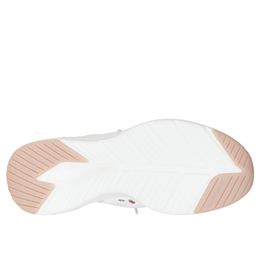 Skechers Damen Slip-On Sneaker "CONTOUR FOAM-GOLDEN HOUR", Gr. 42wei&szlig;, Leder, Lederimitat, Mesh, gesteppt, Schuhe, Slipper, Freizeitschuh,
