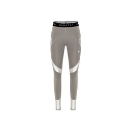 MOROTAI Workout Pants female size S Light grey / Black / White