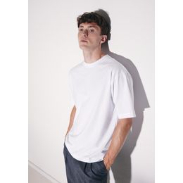 Herren T-Shirt "Studio", wei&szlig;, Gr. L, STUDIO SEIDENSTICKER, unifarben, 100% Baumwolle, Shirts, 1/2 Rundhals Uni