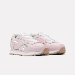 Reebok CLASSIC Damen Sneaker "REEBOK GLIDE", Gr. 38elementalpink, newgrau1, mattesilber, Leder, Synthetik, Textil, Schuhe