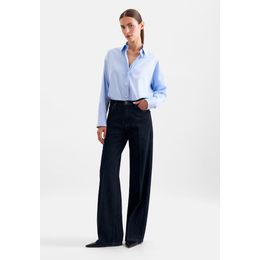 Seidensticker Damen 5-Pocket-Hoseblau, Gr. 34, unifarben, 100% Baumwolle, Hosen