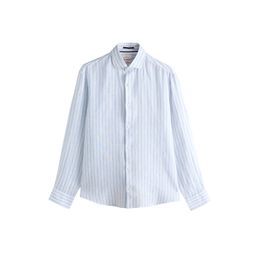 next Button Up Shirt male size 5XL Light blue / Dark blue / White