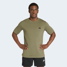 Herren T-Shirt "WE FR T", gr&uuml;n, Gr. XL, adidas Performance, Obermaterial: 70% Polyester, 30% Baumwolle, Shirts, mit Rundhalsausschnitt, aus Polyester