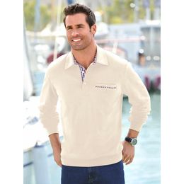 Marco Donati Herren Poloshirt "Langarm-Shirt", grau, Gr. 60, gemustert, kariert, unifarben, 100% Baumwolle, Shirts