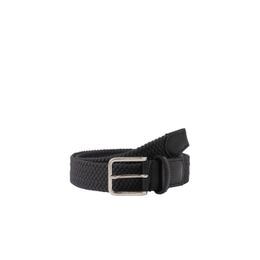 Lloyd Men's Belts Jungen Flechtg&uuml;rtel "Lloyd Belts Herreng&uuml;rtel 1872", schwarz, Gr. 80, LLOYD MEN&rsquo;S BELTS, Kunstfaser, G&uuml;rtel
