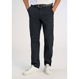 LINDBERGH Herren Chinos "Chinos Relaxed Loose Fit", schwarz, Gr. 28, unifarben, Obermaterial: 98% Baumwolle, 2% Elasthan, Hosen