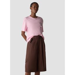 Lecomte Damen Print-Shirt "T-Shirt", pink, Gr. 38, unifarben, 100% Baumwolle, Shirts