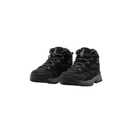 Jack Wolfskin Kinder Wanderschuh "VOJO TOUR TEXAPORE MID K", Gr. 32, schwarz, Leder, Textil, Schuhe, wasserdicht, Trekkingschuh