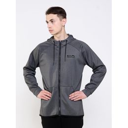 Neverover Sportjacke 'Core Zipup Hoodie' Herren Gr&ouml;&szlig;e L grau