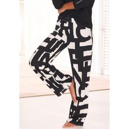 Damen Pyjamahose, Schwarz, Gr. 46, French Connection, Pyjamas, Material: Viskose