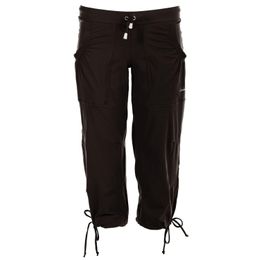 WINSHAPE Damen Sporthose "WBE6", schwarz, Gr. XXL, 90% Baumwolle, 10% Elasthan, Hosen, 3/4-Trainingshose