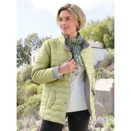 Casual Looks Damen Steppjacke, gr&uuml;n, Gr. 38, unifarben, 100% Polyester, Wattierung:100% Polyester, Jacken
