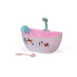Baby Born Kinder Puppen Badewanne, rosa, B:18cm H:37cm T:26cm, Puppenausstattungen, mit Licht- u. Soundeffekten; passend f&uuml;r Click & Play Baby Born