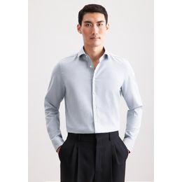 Seidensticker Herren Businesshemd "Schwarze Rose", gr&uuml;n, Gr. 40, Strukturmuster, gemustert, 100% Baumwolle, Hemden, Slim 1/1 Kentkragen Struktur