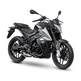 CYCLONE Motorrad "Batllo5, 125, E5+, Naked", ohne Topcase, 95 km/h, schwarz, Motorroller, 11 kW, 15 PS, ABS, 125er Naked, digitales Cockpit