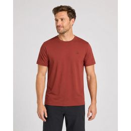 DEPROC Active Herren Funktionsshirt "LAGUN CS Herren T-Shirt", rot, Gr. XL, Jersey, 100% Baumwolle, Shirts