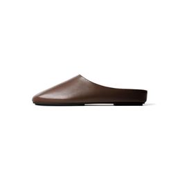 L37 HANDMADE SHOES Slippers 'ALL AT ONCE' female size 36 Dark brown