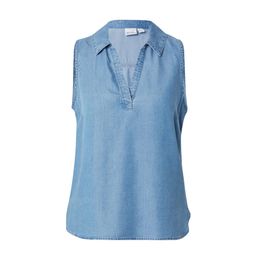 V&eacute;ro Moda Vero Moda Bluse 'Harper' Damen Gr&ouml;&szlig;e S blue denim