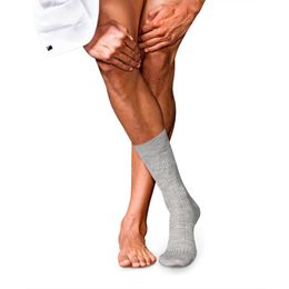 Falke Damen Socken "No. 7 Finest Merino", Gr. 39, grau, Obermaterial: 75% Schurwolle WV. 25% Polyamid PA., Socken