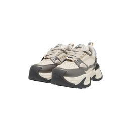 Buffalo Damen Sneaker "Buffalo DRIVE", Gr. 37, beige, Polyurethan, Schuhe