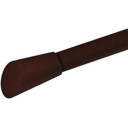 Gardinenstangen-Endst&uuml;ck Liedeco, H:3cm L:5,9cm &Oslash;:2cm, braun, Gardinenstangenendst&uuml;cke, "Bit", f&uuml;r Gardinenstangen &Oslash; 20 mm