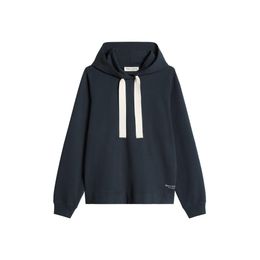 Marc O'Polo MARC O'POLO Damen Sweatshirt "mit gepeachter Oberfl&auml;che", blau, Gr. S, unifarben, Obermaterial: 100% Baumwolle, Sweatshirts