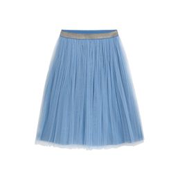 DANAMADE Damen Plisseerock "DANAMADE Skirts Skirt for MOM DTANJA", blau, Gr. L, Obermaterial: 100% Polyester. Futter 100% Polyester, R&ouml;cke