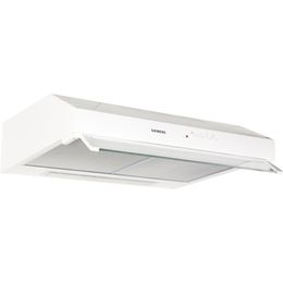 Siemens Unterbauhaube "LU63LCC20", B:60cm H:15cm T:48,2cm, silber, Dunstabzugshauben, Optimale & energiesparende LED-Beleuchtung