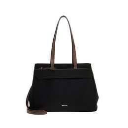 Tamaris Damen Shopper "Shopper TAS Margitta", schwarz, Polyester, Taschen