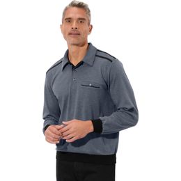 Herren Sweatshirt jeansblau, Gr&ouml;&szlig;e 44/46