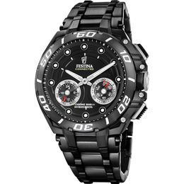 Festina Herren Smartwatch "Connected", schwarz, Smartwatches, Armbanduhr, Herrenuhr, Bluetooth, Kamera-Fernbedienung, Schrittz&auml;hler