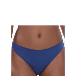 Damen String, NUANCE BY LASCANA, Gr. XSjeansblau, Microtouch, Obermaterial: 67% Polyamid, 33% Elasthan, Unterhosen, SEAMLESS, mit extraflachen,
