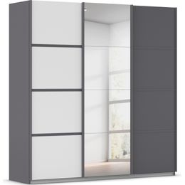 Kleiderschrank OTTO HOME, B:203cm H:229cm T:62cm, grau, Holzwerkstoff, Kinderzimmer, Schr&auml;nke, "Mehrzweckschrank Aktenschrank M&ouml;bel Mietswohnung